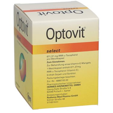 Optovit® select 1000 I.E. Kapseln 100 St - Shop Apotheke