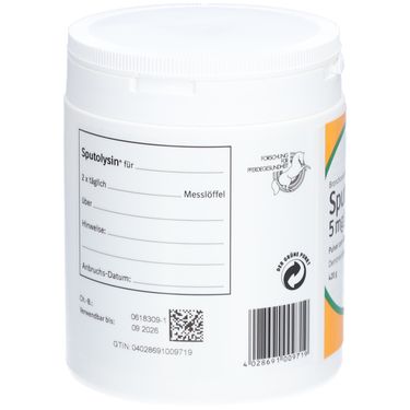 Sputolysin® 5 mg/g 420 g - Shop Apotheke