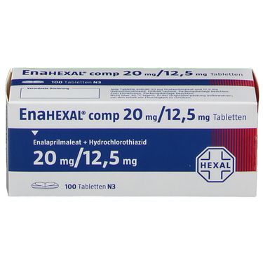 EnaHEXAL® comp 20 mg/12,5 mg 100 St mit dem E-Rezept kaufen - Shop Apotheke