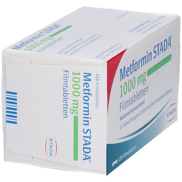 Metformin STADA® 1000 mg 120 St mit dem E-Rezept kaufen - Shop Apotheke