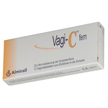 Vagi-C fem Vaginaltabletten bei bakterieller Vaginose 12 St - Shop Apotheke