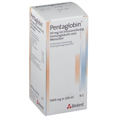 Pentaglobin® 50 mg/ml 100 ml mit dem E-Rezept kaufen - Shop Apotheke