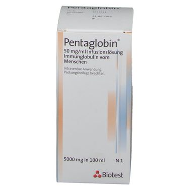 Pentaglobin® 50 mg/ml 100 ml mit dem E-Rezept kaufen - Shop Apotheke