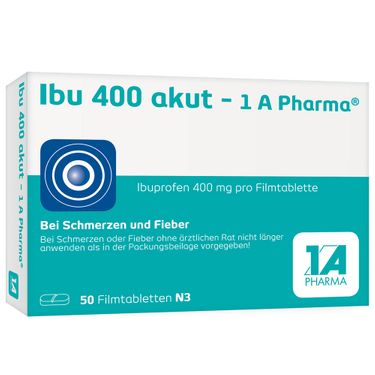 Ibu 400 akut - 1 A Pharma® 50 St - Shop Apotheke