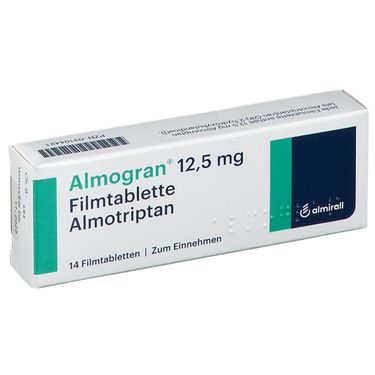 Almogran® 12,5 mg 14 St mit dem E-Rezept kaufen - Shop Apotheke