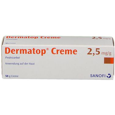 Dermatop® Creme 2,5 mg/g 50 g mit dem E-Rezept kaufen - Shop Apotheke