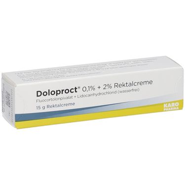 Doloproct® 0,1 % + 2 % Rektalcreme 15 g mit dem E-Rezept kaufen - Shop ...