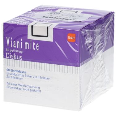 Viani® mite 50 µg/100 µg Diskus® 3x60 St mit dem E-Rezept kaufen - Shop ...