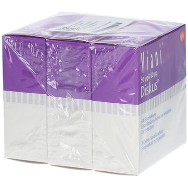 Viani® 50 ug/250 ug Diskus® 3x60 St mit dem E-Rezept kaufen - Shop Apotheke
