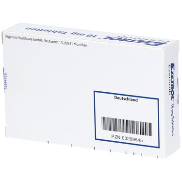 EZETROL® 10 mg 30 St mit dem E-Rezept kaufen - Shop Apotheke