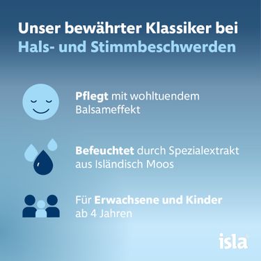 isla moos Halspastillen bei Halskratzen und Reizhusten 30 St - Shop ...