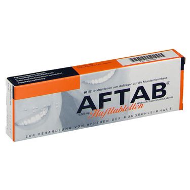 AFTAB® Hafttabletten 10 St - Shop Apotheke