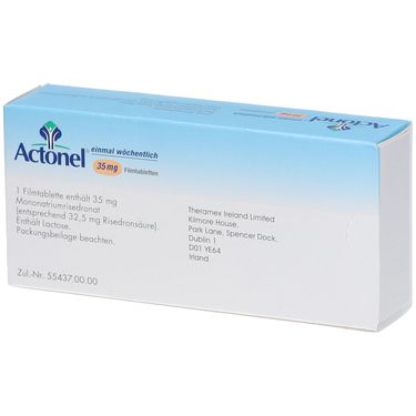 Actonel® einmal wöchentlich 35 mg 12 St mit dem E-Rezept kaufen - Shop ...