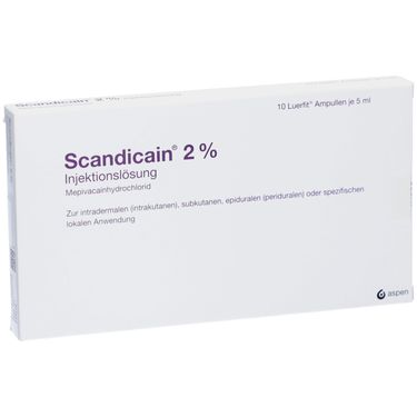 Scandicain® 2 % 10x5 ml mit dem E-Rezept kaufen - Shop Apotheke