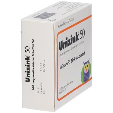 Unizink® 50 Tabletten 100 St - Shop Apotheke