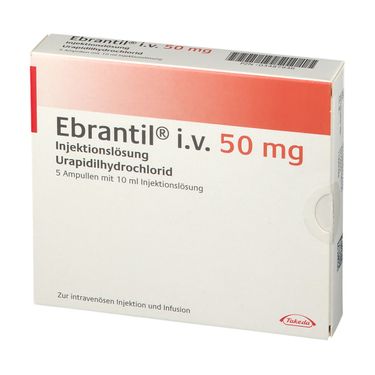 Ebrantil® i.v. 50 mg 5x10 ml mit dem E-Rezept kaufen - Shop Apotheke