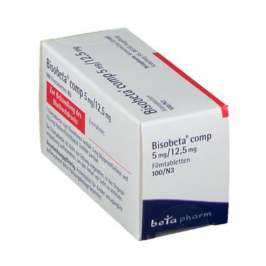 Bisobeta® comp 5 mg/12,5 mg 100 St mit dem E-Rezept kaufen - Shop Apotheke