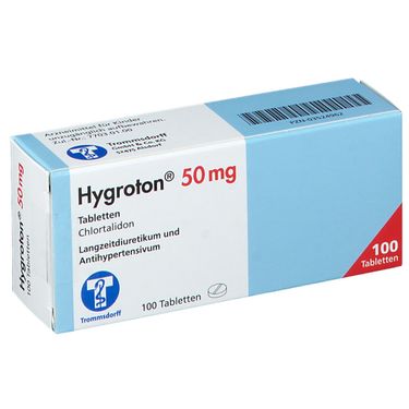 Hygroton® 50 mg 100 St mit dem E-Rezept kaufen - Shop Apotheke
