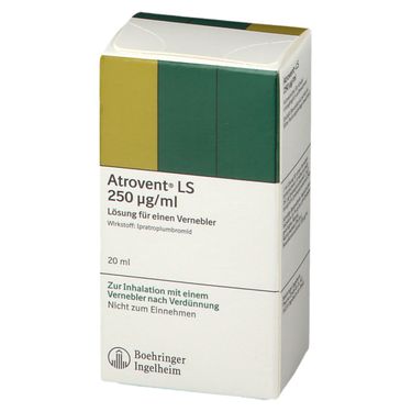 Atrovent® LS 250 µg/ml 20 ml mit dem E-Rezept kaufen - Shop Apotheke