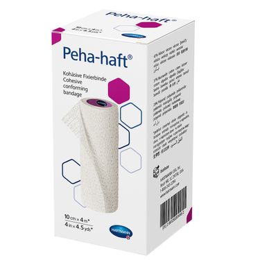 Peha-haft® Fixierbinde latexfrei 10 cm x 4 m 1 St - Shop Apotheke