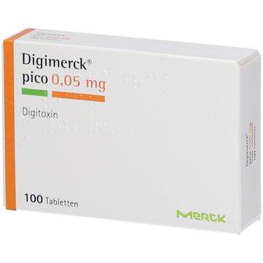 Digimerck® pico 0,05 mg 100 St mit dem E-Rezept kaufen - Shop Apotheke