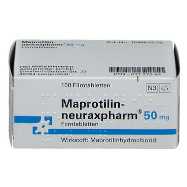 Maprotilin-neuraxpharm® 50 mg 100 St mit dem E-Rezept kaufen - Shop ...