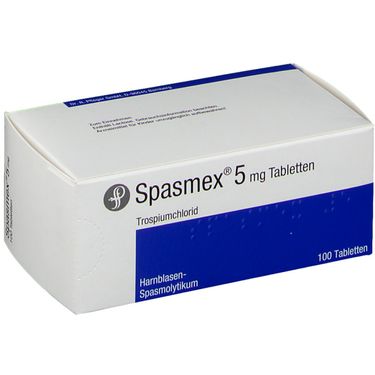 Spasmex® 5 mg 100 St mit dem E-Rezept kaufen - Shop Apotheke