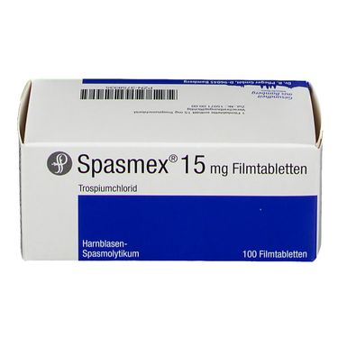 Spasmex® 15 mg 100 St mit dem E-Rezept kaufen - Shop Apotheke