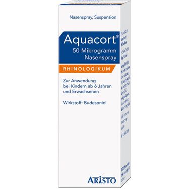 Aquacort® 50 ug Nasenspray 10 ml mit dem E-Rezept kaufen - Shop Apotheke