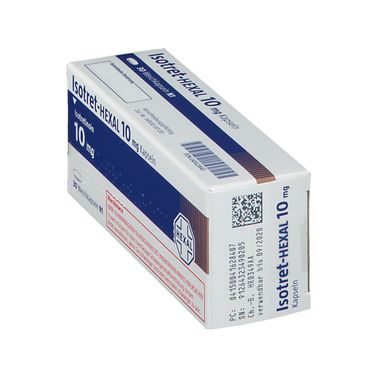 Isotret-HEXAL 10 mg 30 St mit dem E-Rezept kaufen - Shop Apotheke