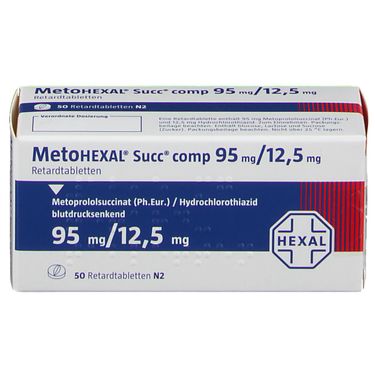 MetoHEXAL® Succ® comp 95 mg/12,5 mg 50 St mit dem E-Rezept kaufen ...