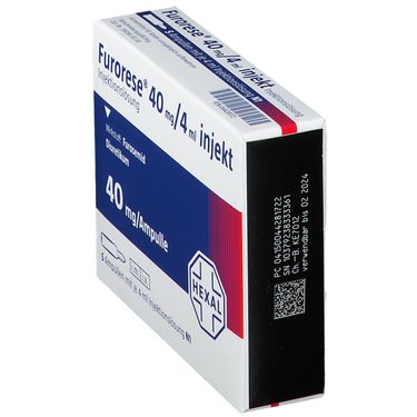 Furorese® 40 mg/4 ml injekt 5x4 ml mit dem E-Rezept kaufen - Shop Apotheke