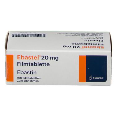 Ebastel® 20 mg 100 St mit dem E-Rezept kaufen - Shop Apotheke