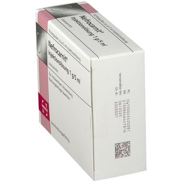 Nefrocarnit® 1 g/5 ml 10 St mit dem E-Rezept kaufen - Shop Apotheke