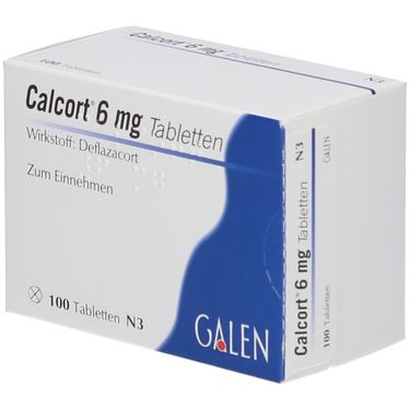 Calcort® 6 mg 100 St mit dem E-Rezept kaufen - Shop Apotheke