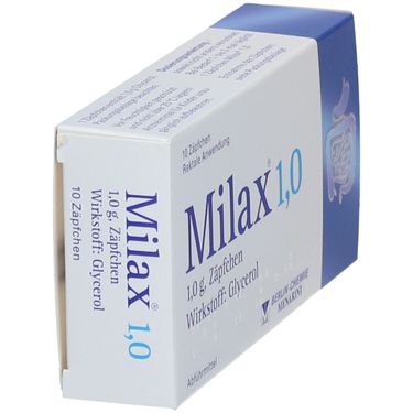 Milax® 1,0 Zäpfchen 10 St - Shop Apotheke
