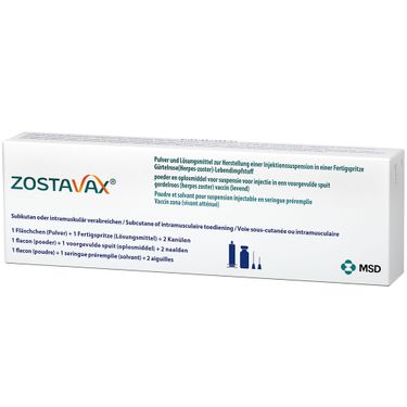 ZOSTAVAX® 0,65 ml mit dem E-Rezept kaufen - Shop Apotheke
