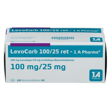 Levocarb 100/25 1A Pha 100 St mit dem E-Rezept kaufen - Shop Apotheke