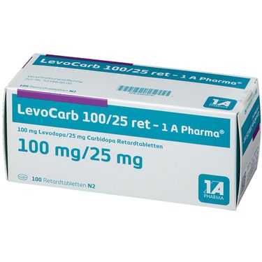Levocarb 100/25 1A Pha 100 St mit dem E-Rezept kaufen - Shop Apotheke