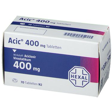 Acic® 400 mg 70 St mit dem E-Rezept kaufen - Shop Apotheke