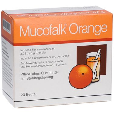Mucofalk® Orange Granulat 20 St - Shop Apotheke