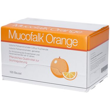 Mucofalk® Orange Granulat 100 St - Shop Apotheke