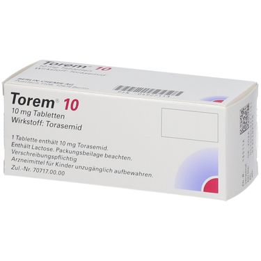 Torem® 10 100 St mit dem E-Rezept kaufen - Shop Apotheke