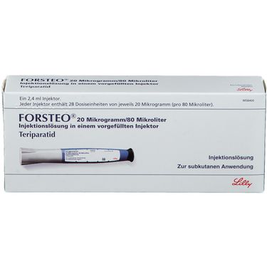 FORSTEO® 20 µg/80 µl 1 St mit dem E-Rezept kaufen - Shop Apotheke