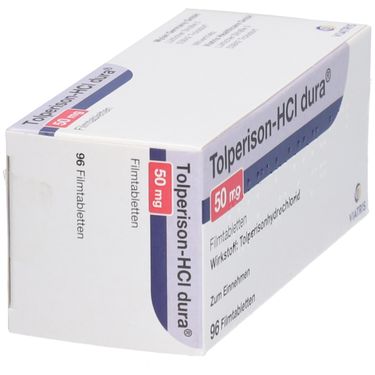 Tolperison-HCl dura® 50 mg 96 St mit dem E-Rezept kaufen - Shop Apotheke