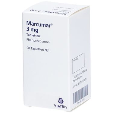 Marcumar® 3 mg 98 St mit dem E-Rezept kaufen - Shop Apotheke