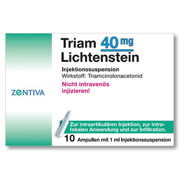 Triam 40 mg Lichtenstein 10x1 ml mit dem E-Rezept kaufen - Shop Apotheke