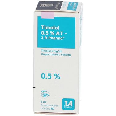 Timolol 0.5% At 1A Pharma® 5 ml mit dem E-Rezept kaufen - Shop Apotheke
