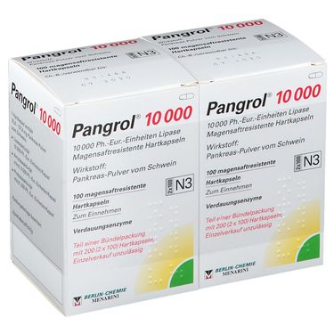 Pangrol® 10000 Kapseln 200 St - Shop Apotheke