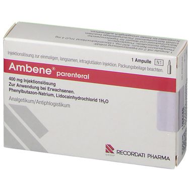 Ambene® Parenteral 400 mg 1 St mit dem E-Rezept kaufen - Shop Apotheke